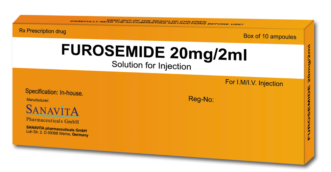 Furosemide 20mg/2ml :: Công ty Cổ phần Dược Phẩm Trung Ương CPC1