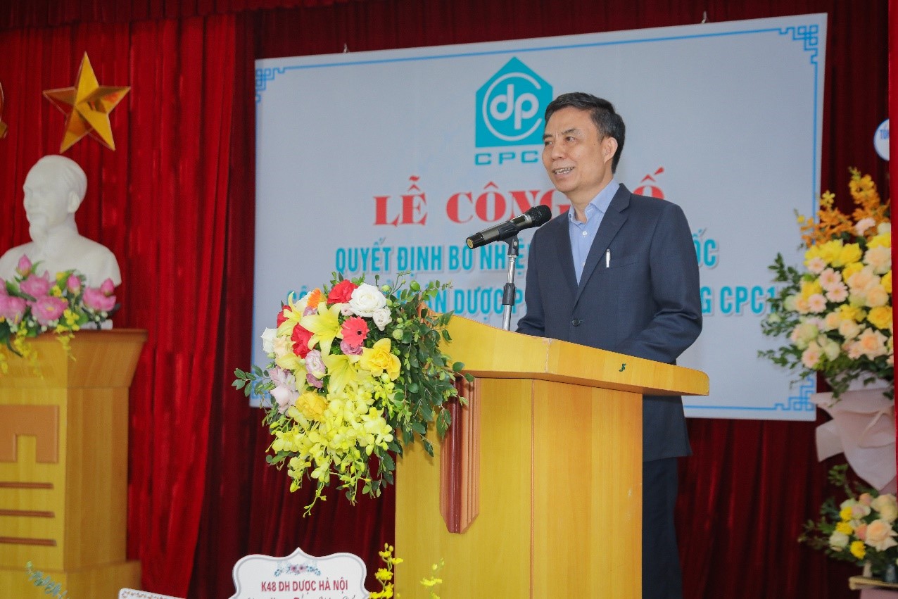 LỄ CÔNG BỐ QUYẾT ĐỊNH BỔ NHIỆM TỔNG GIÁM ĐỐC CÔNG TY CỔ PHẦN DƯỢC PHẨM ...